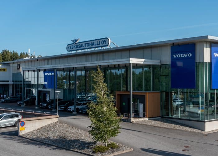 Raisio - Keskusautohalli