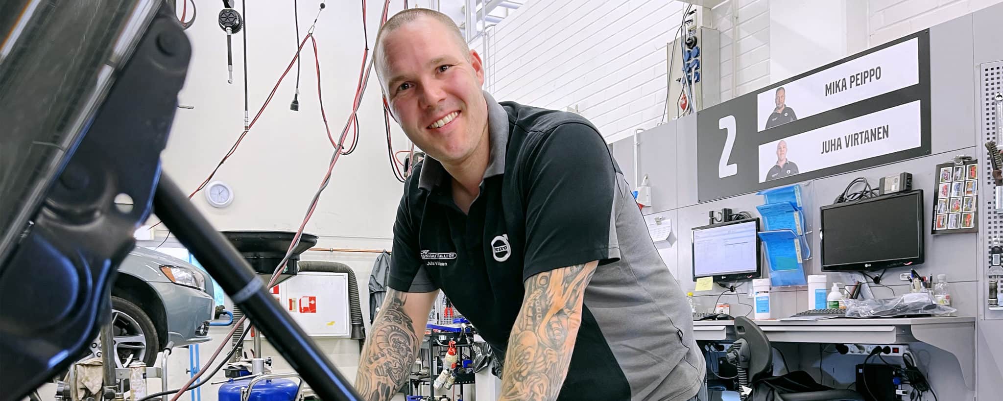 Volvo Essential -huolto - Keskusautohalli